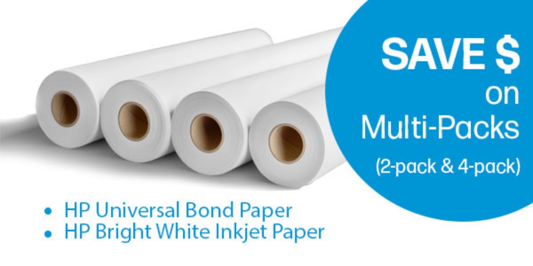 Save with HP Multi-packs | HP Large-Format Media